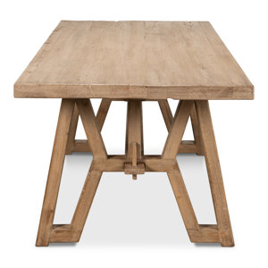 Sarreid Ltd Miner Camp Rectangular Dining Table | Perigold